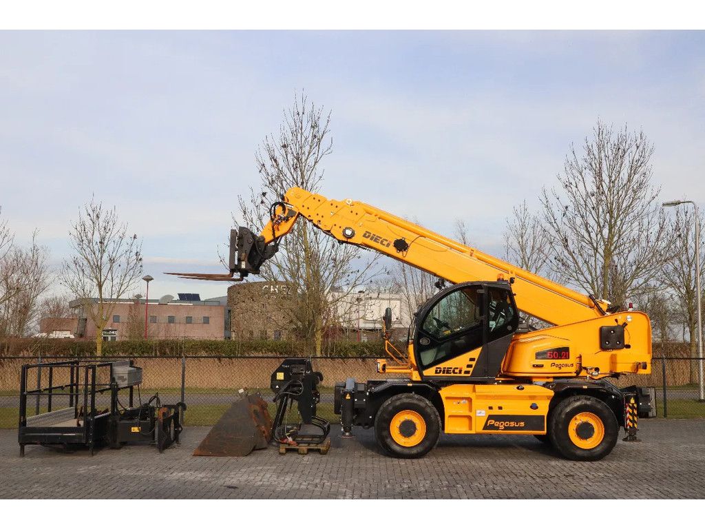 For sale: Dieci PEGASUS 50.21 | 4T WINCH | REMOTE | BASKET | BUCKET ...